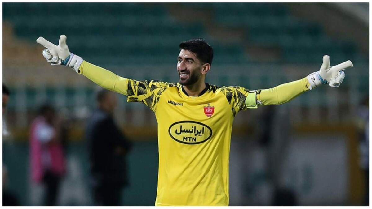 ببینید | مهار پنالتی گل گهر توسط بیرانوند